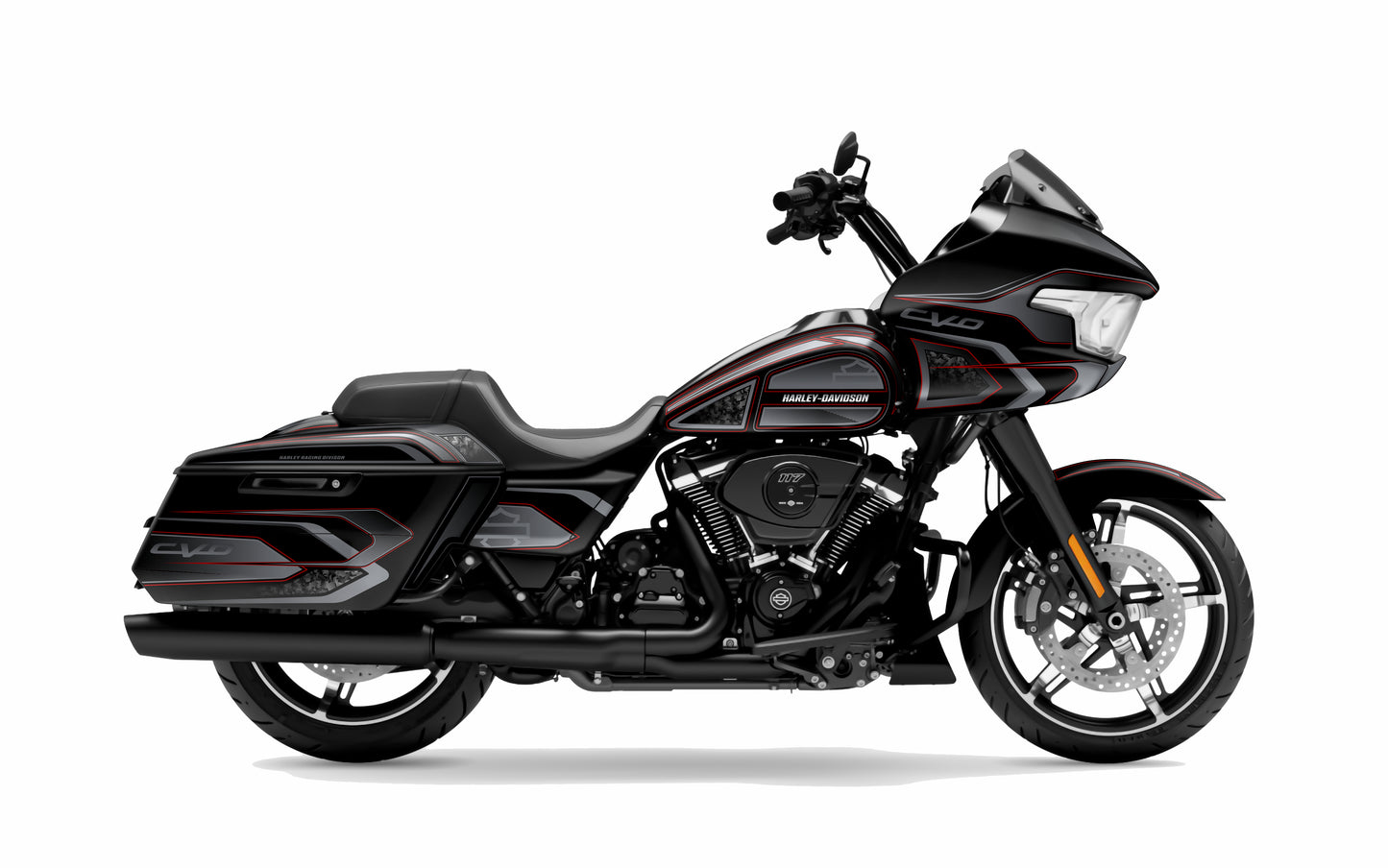 IRON- Harley Touring Road Glide(FLTRX) Graphics Kit – Uptik Graphics Co